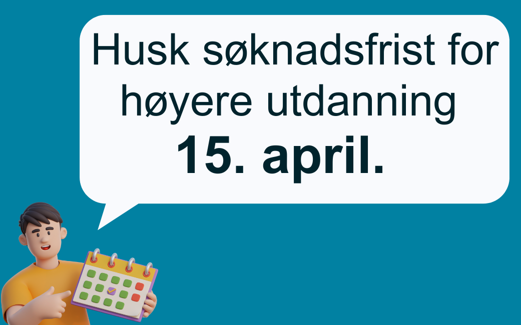 Søknadsfrist høyere utdanning 15. april - Bodin vgs