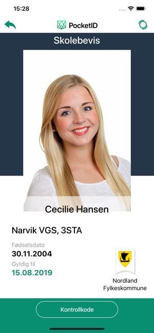 Digitalt skolebevis - Bodin vgs